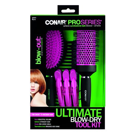 Conair Pro Series Ultimate Blow-Dry tool Kit for Short to Medium Hair ...