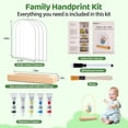 XIBUFE Family Handprint Kit with Light,Diy Baby Hand and Footprint ...