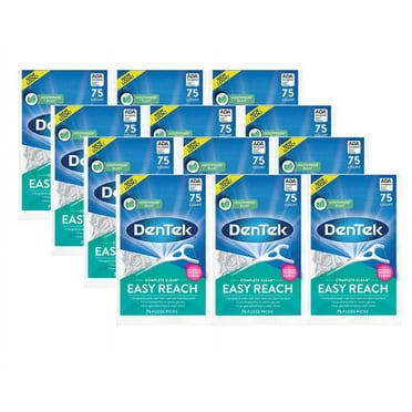 DenTek Dental Tight Teeth Flossers, Complete Clean Easy Reach Floss ...
