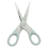 Westcott Carbo Titanium, Non-Stick Scissors, 5", for Craft, White/Blue ...