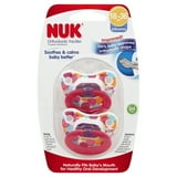 NUK Orthodontic Pacifier, 18+ Months, Dots - 2 Counts - Walmart.com