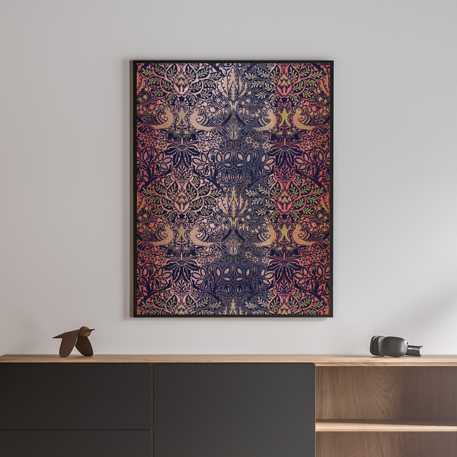 Dove and Rose - 1879 | William Morris | Premium Fine Art Print | 19th ...