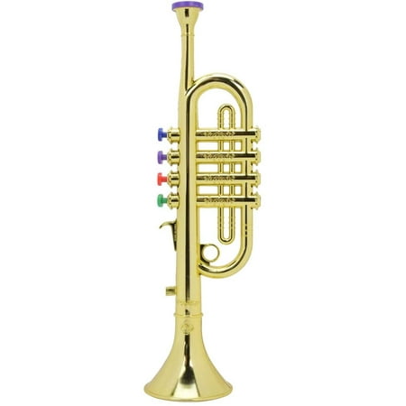 Kids Trumpet Horn,Kid Trumpet Golden Coated ABS Children Preschool ...