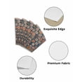 Blue Round Table Placemats Set of 4 Wedge Placemats, Ethnic Modern ...
