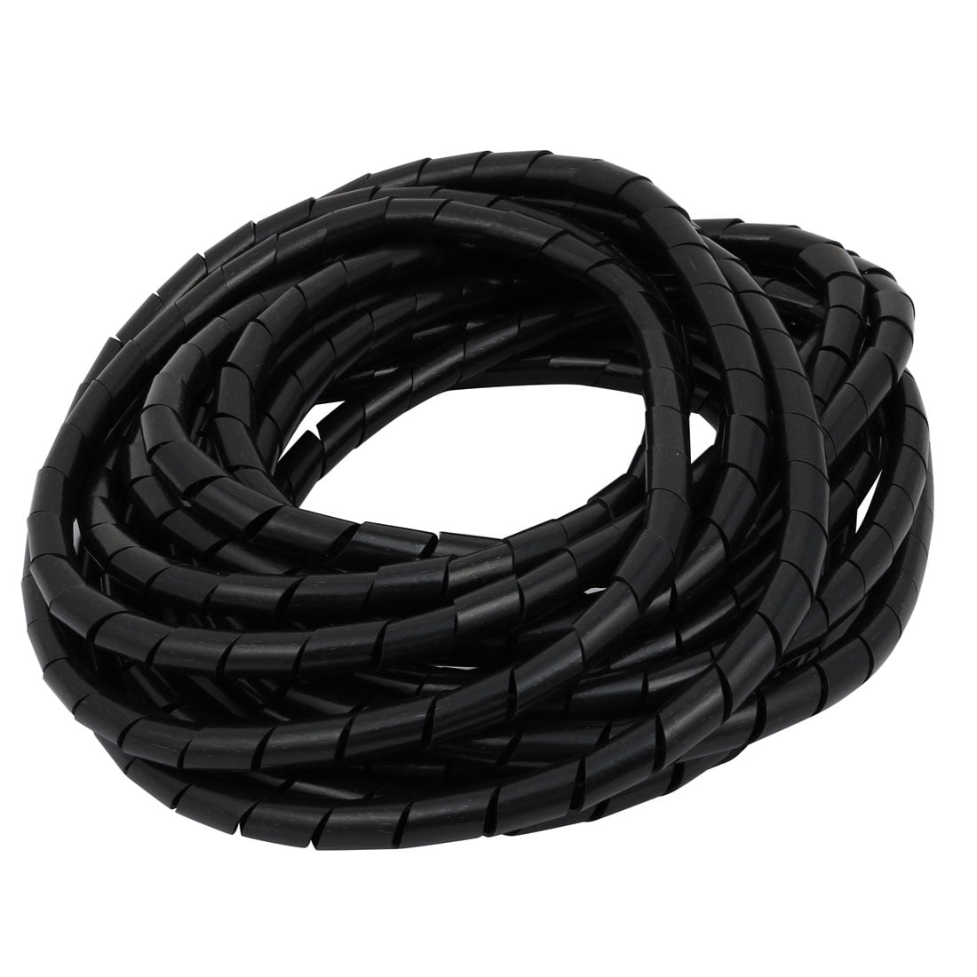 Unique Bargains 10M Length 10mm Dia Flexible Cable Wire Wrap Spiral ...