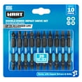 HART 10-Piece Double Ended Impact Drive Bit Set - Walmart.com