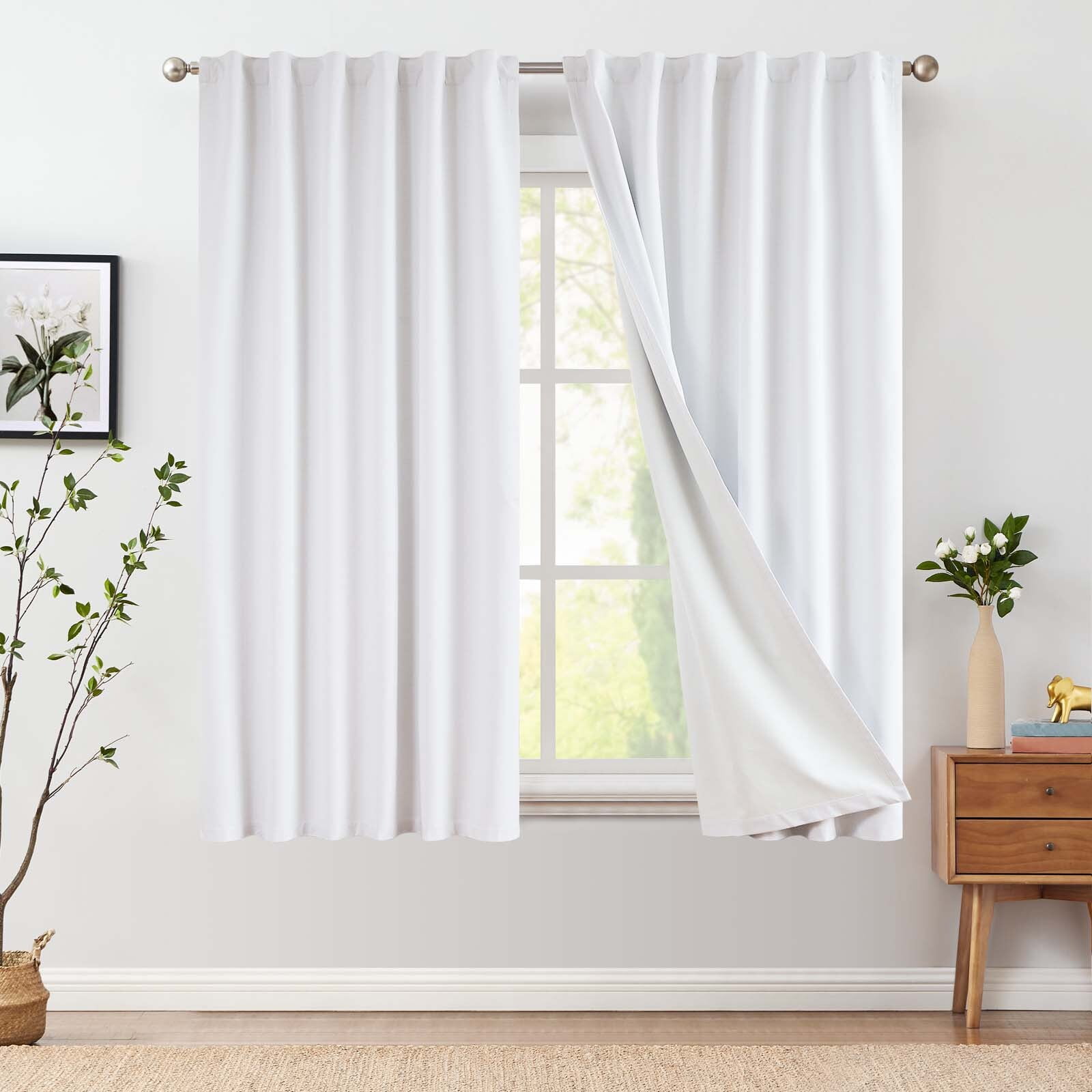 Click here for Curtainking Full Blackout Curtains For Bedroom 63... prices