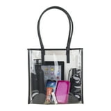 Eastsport Clear All-Purpose Security Tote, Black - Walmart.com