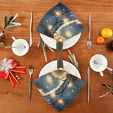 Qxltty Red Hat Little Bird Napkins 20×20in Perfect for Parties Dinners ...