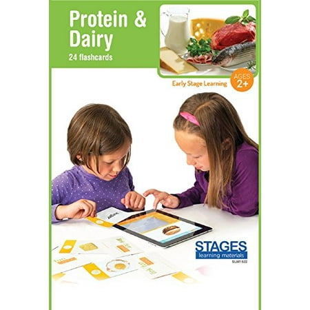 Stages Learning Materials Link4Fun Protein & Dairy Flashcards for iPad ...