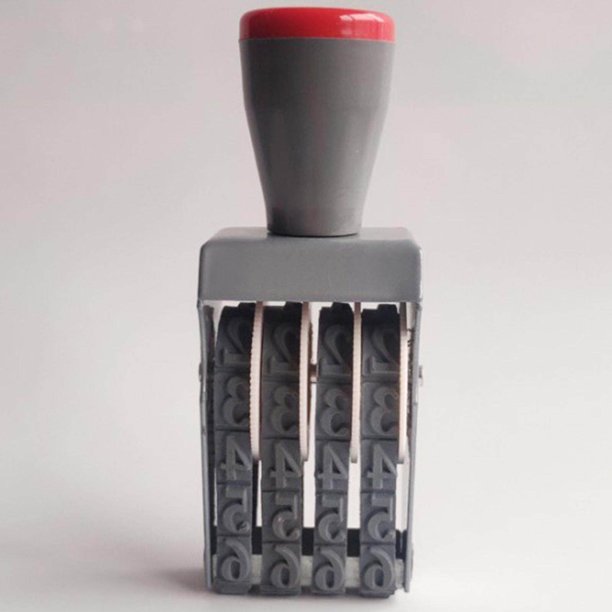 freestylehome Numbering Stamp Numbering Machine Rubber Symbol Date ...