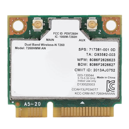 Wireless N Mini Card,Wireless‑N Mini‑Card 2.4Ghz 5Ghz Laptop Networks ...