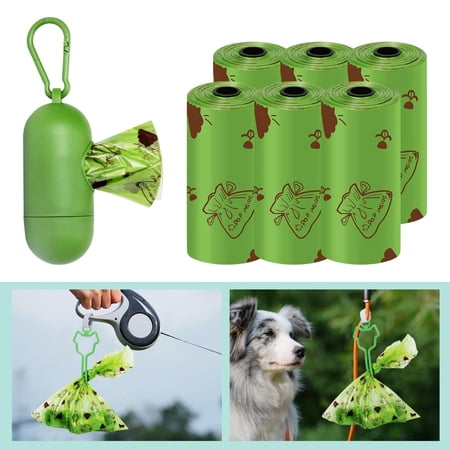 Waste Bags for Dogs with Dispenser Dog waste bags Rolls Pet waste bags ...