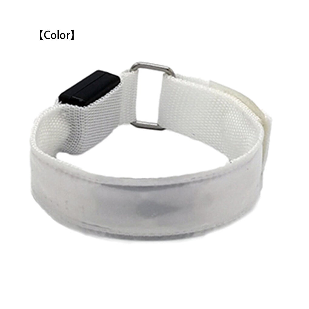 Glowing Armband Running Cycling Glowing Arm Band Night Walking band LED ...