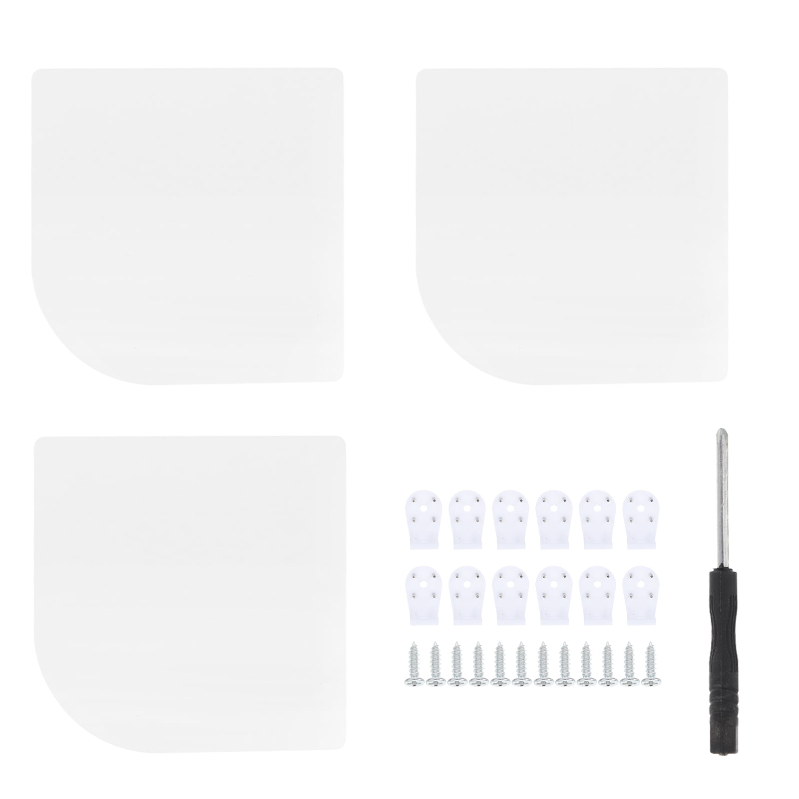 Click here for Homemaxs 3pcs Floating Corner Shelves Wall Mounted... prices