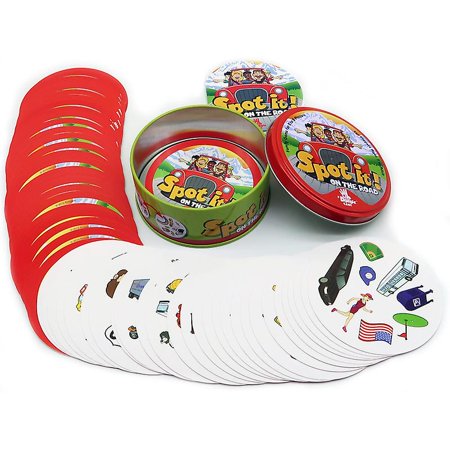 Diverse Dobble Spot It Toy Tin Box Sports Fun Family Animals Jr Hip ...