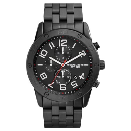 Michael Kors - Michael Kors Men's MK8350 'Mercer' Chronograph Black ...
