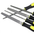 6 Inch Steel Files for Metal Craft Carving and Woodworking - Medium ...
