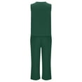 Nishuihan Summer Two Piece Outfits For Women 2024 Plus Size Sleeveless
