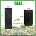50PCS Nursery Grow Bags, Black Plant Grow Bag for Starting Rooted ...