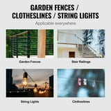 BENTISM T316 Stainless Steel Cable Steel Wire Rope 1/8" 300 ft 7x7 ...