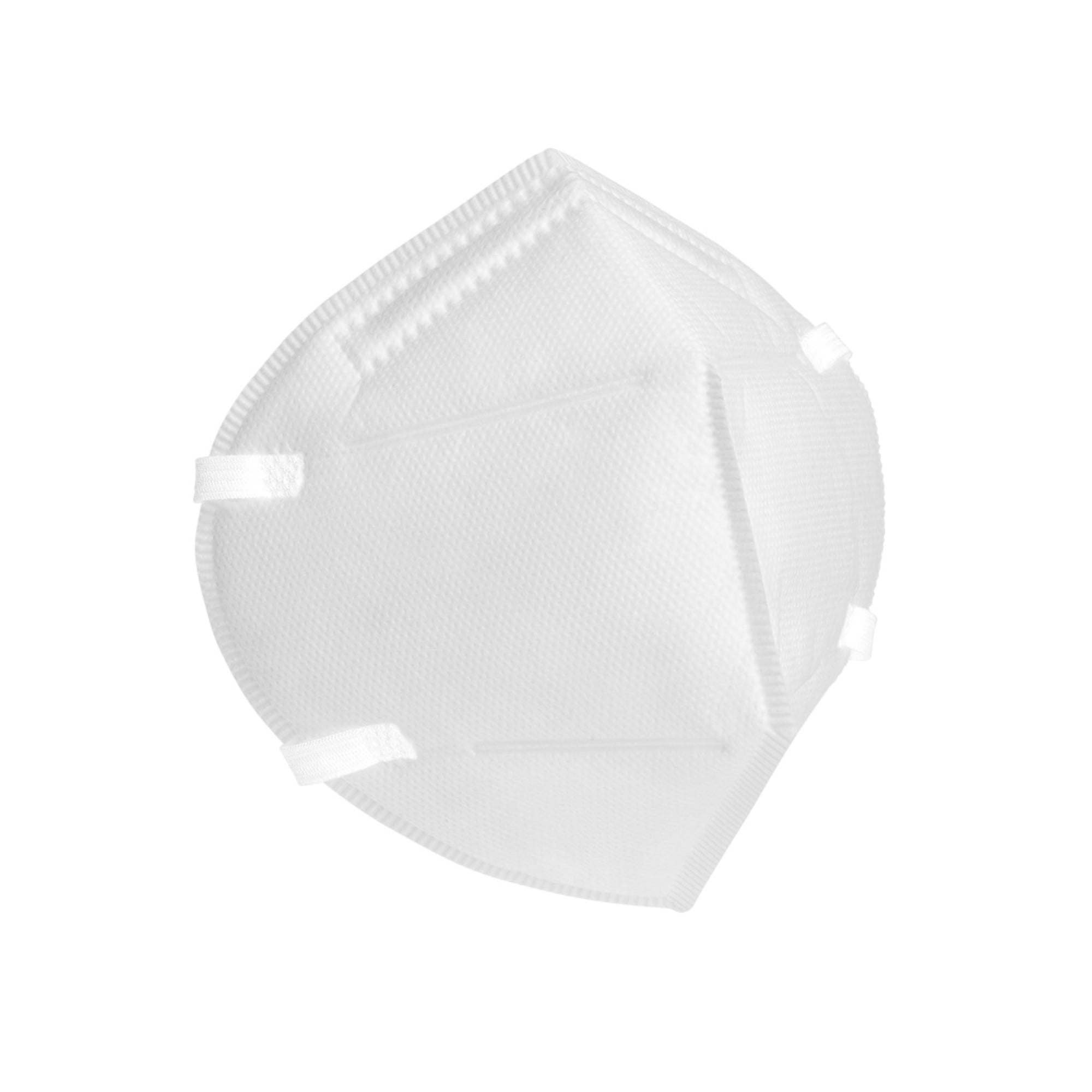 5-Ply Disposable Face Mask, Individually Wrapped - White (60 Pack ...