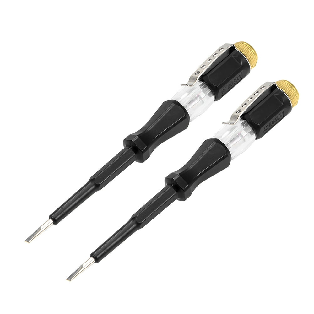 Circuit Tester 3mm Slotted Screwdriver Voltage Tester Pen AC100 500V 2pcs Walmart circuit-tester-3mm-slotted-screwdriver-voltage-tester-pen-ac100-500v-2pcs-walmart
