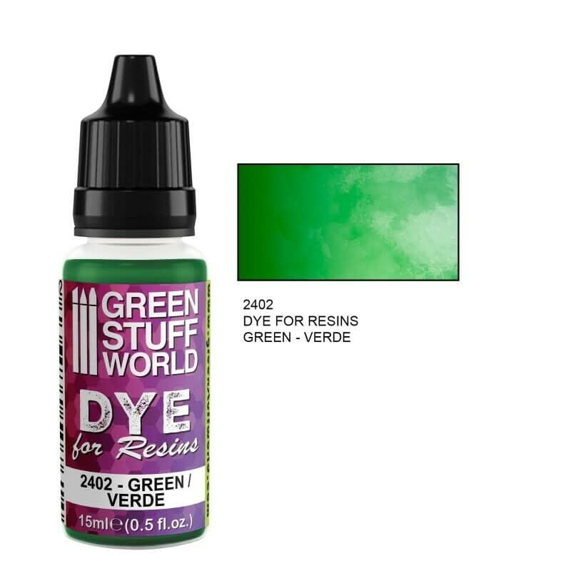 Click here for Green Stuff World Auxiliary Dye For Resins Green prices