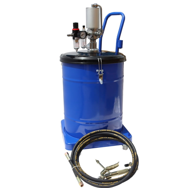 INTSUPERMAI Pneumatic Grease Injector Pump Air Operated Grease Bucket ...