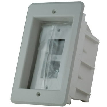 Hubbell-Raco 6239BP Single Gang Floor Kit with Recessed Duplex 15A TR ...