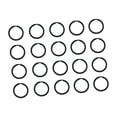 20pcs Light Weight Metal Flat Keyring Large Key Rings Split Keys Rings ...