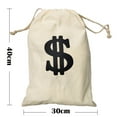 Party Shooting Props Set Large Dollar Sign Carrying Sack For Toy Bank ...