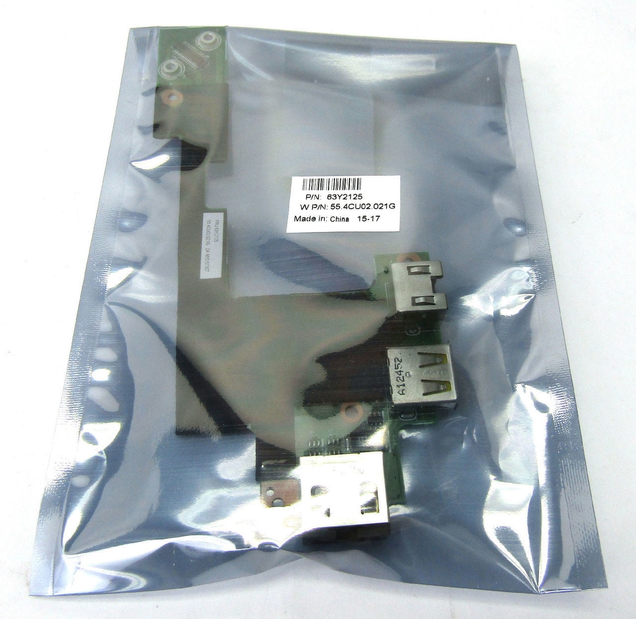 New Genuine Lenovo Thinkpad T510 W510 T510 USB LAN Ethernet Port Board ...