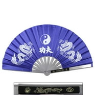 KUNG FU METAL FIGHTING FAN 14.75" OVERALL - Black - Walmart.com