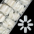 MINI-FACTORY 500pcs DIY Lady French Nails Tips Full Cover Acrylic False ...