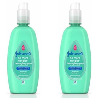 Johnson's Kids & Toddler No More Tangles Hair Detangling Spray, Tear ...