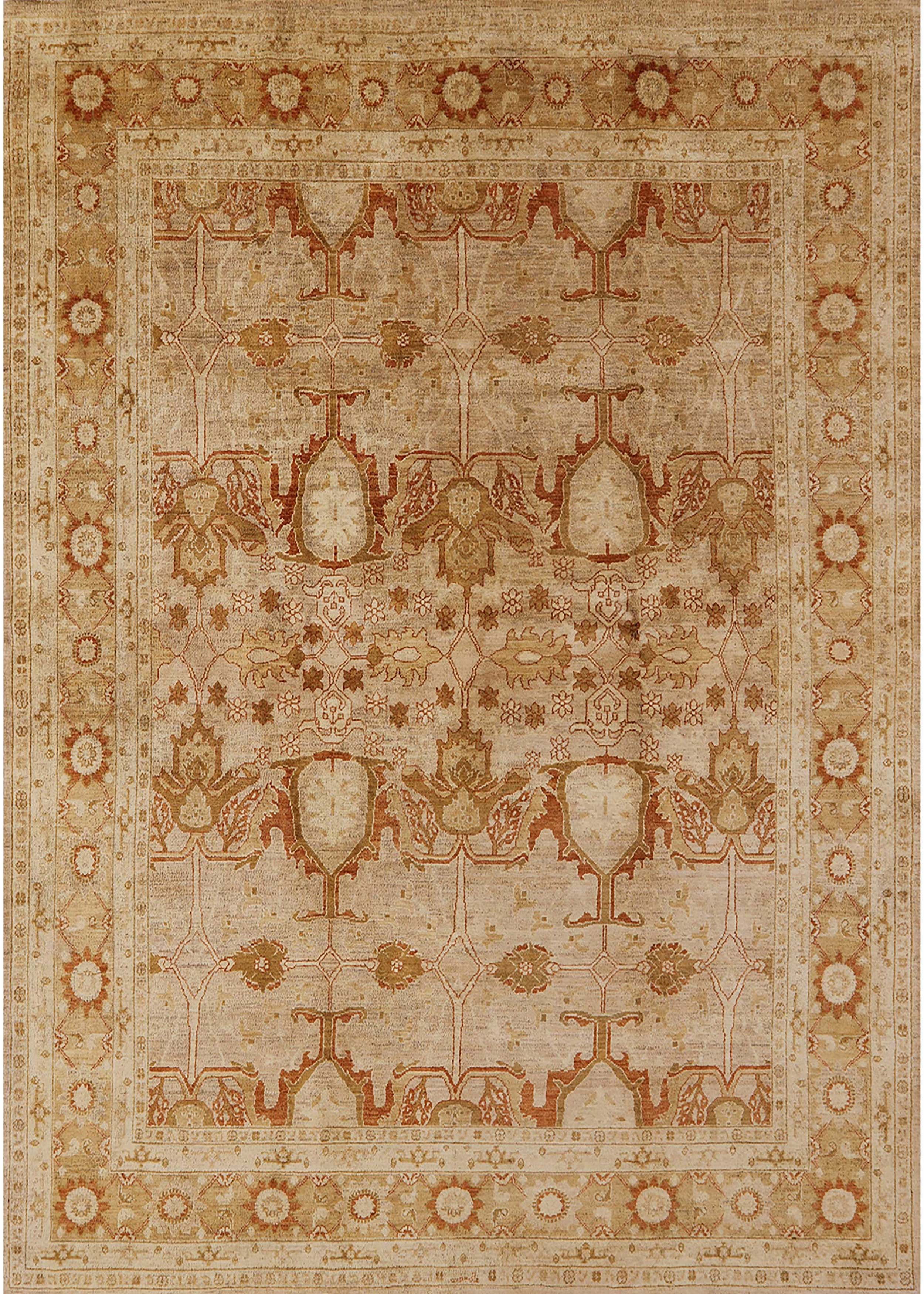 Ahgly Company Indoor Rectangle Mid-Century Modern Brown Sand Brown ...