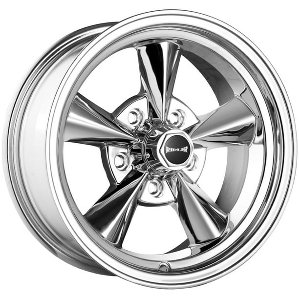 Ridler 675 15x8 5x4.75" -12mm Polished Wheel Rim 15" Inch - Walmart.com ...