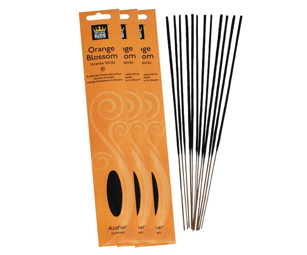 Incense King Collection Incense 3-Pack 15 gm 45 gm Total (Orange ...