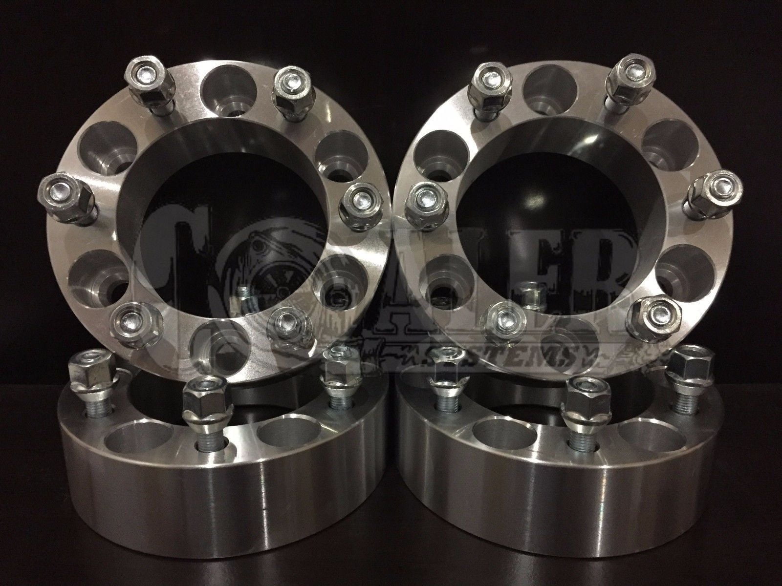 4 Toyota Pickup Truck Wheel Spacers 6X139.7 Adapters 1.5" 6X5.5 ...