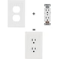 Bates- Classic Beadboard Electrical Receptacle Wall Plate, 4 Pack ...