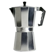 Primula 6 Cup Aluminum Stovetop Espresso Coffee Moka Pot, Compact ...