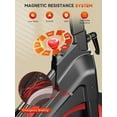 THERUN Indoor Exercise Bikes, Stationary Magnetic Cycle, 330LBS ...