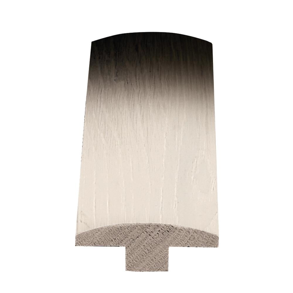 T-Molding - 1/2" Thick x 2" Wide x 78" Long Solid Wood American Hickory ...