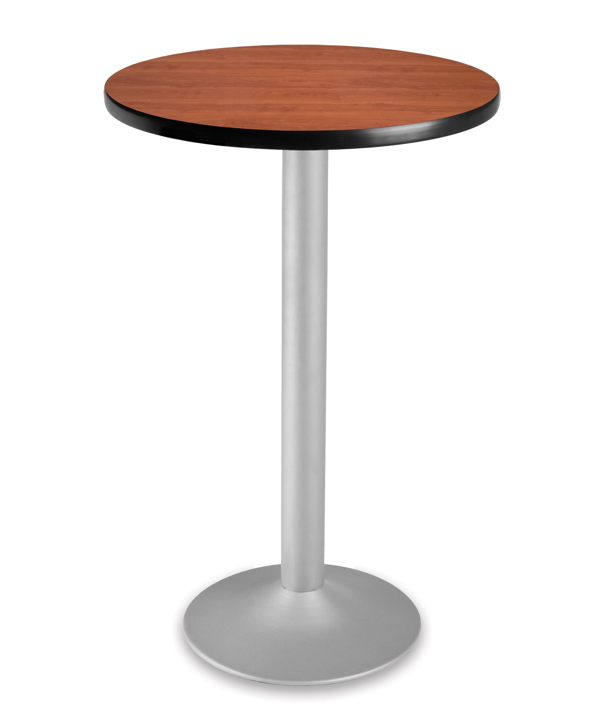 OFM Model CFT24RD 24" Round Folding Cafe Height Table with Pedestal ...