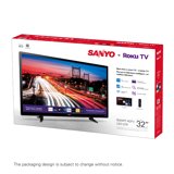 SANYO 32" Class 2K (720P) Roku Smart LED TV (FW32R19F) - Walmart.com