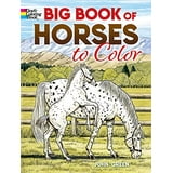 Dover Animal Coloring Books: Big Book of Horses to Color (Paperback ...