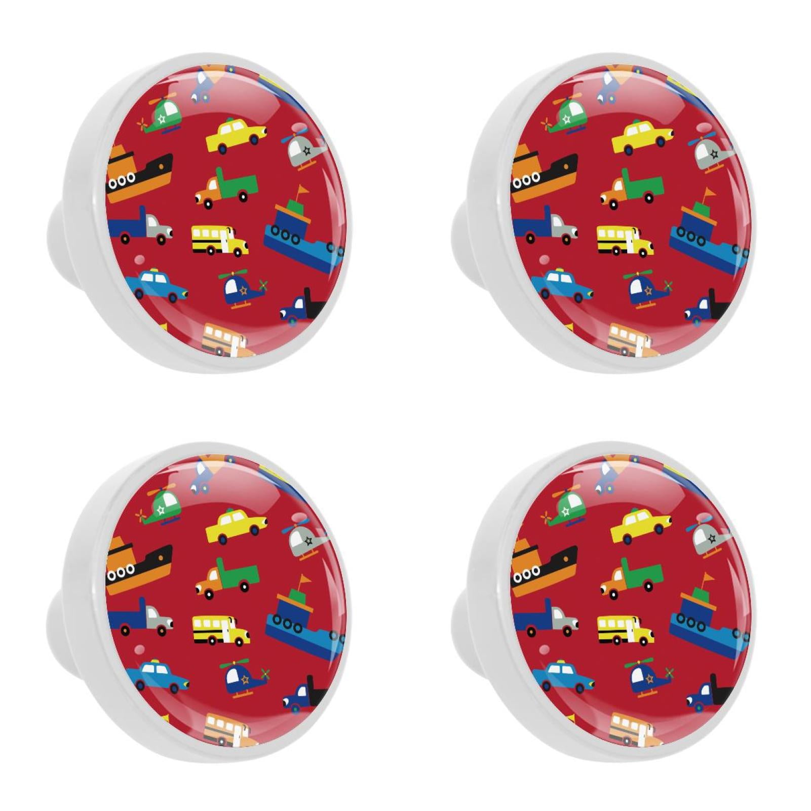 4 Pcs Car Plane Ship Knobs for Kitchen Cabinet Cupboard Dresser ...