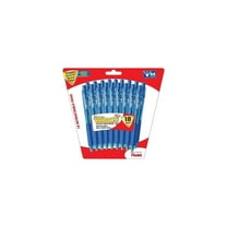 Pentel WOW! Retractable Ballpoint Pens 18-Pack Medium Point Blue Ink ...
