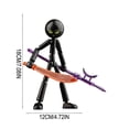Bomd Generisch Action Figure, Collectable Buildable Stick Figure Toy ...